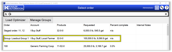 Load Optimizer and Loadout Groups